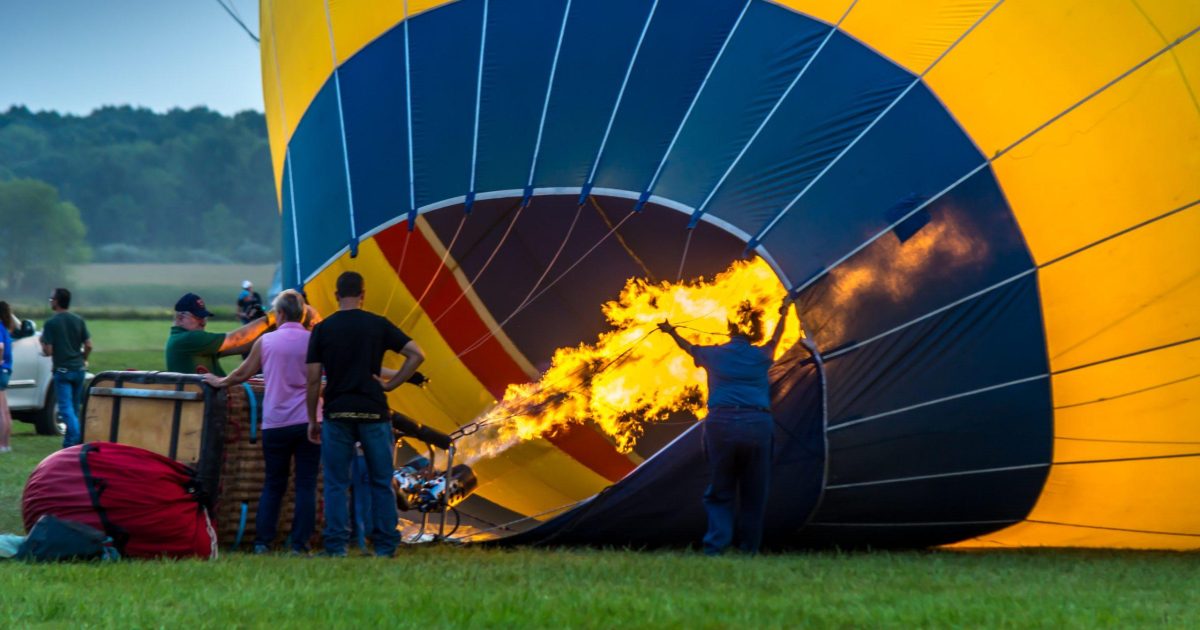 Hot air balloon cheshire store